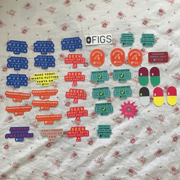 Figs | Accessories | 33 Figs Sticker | Poshmark